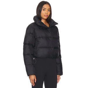 ALO Yoga | Jackets & Coats | New Alo Gold Rush Puffer In Black Jacket ...